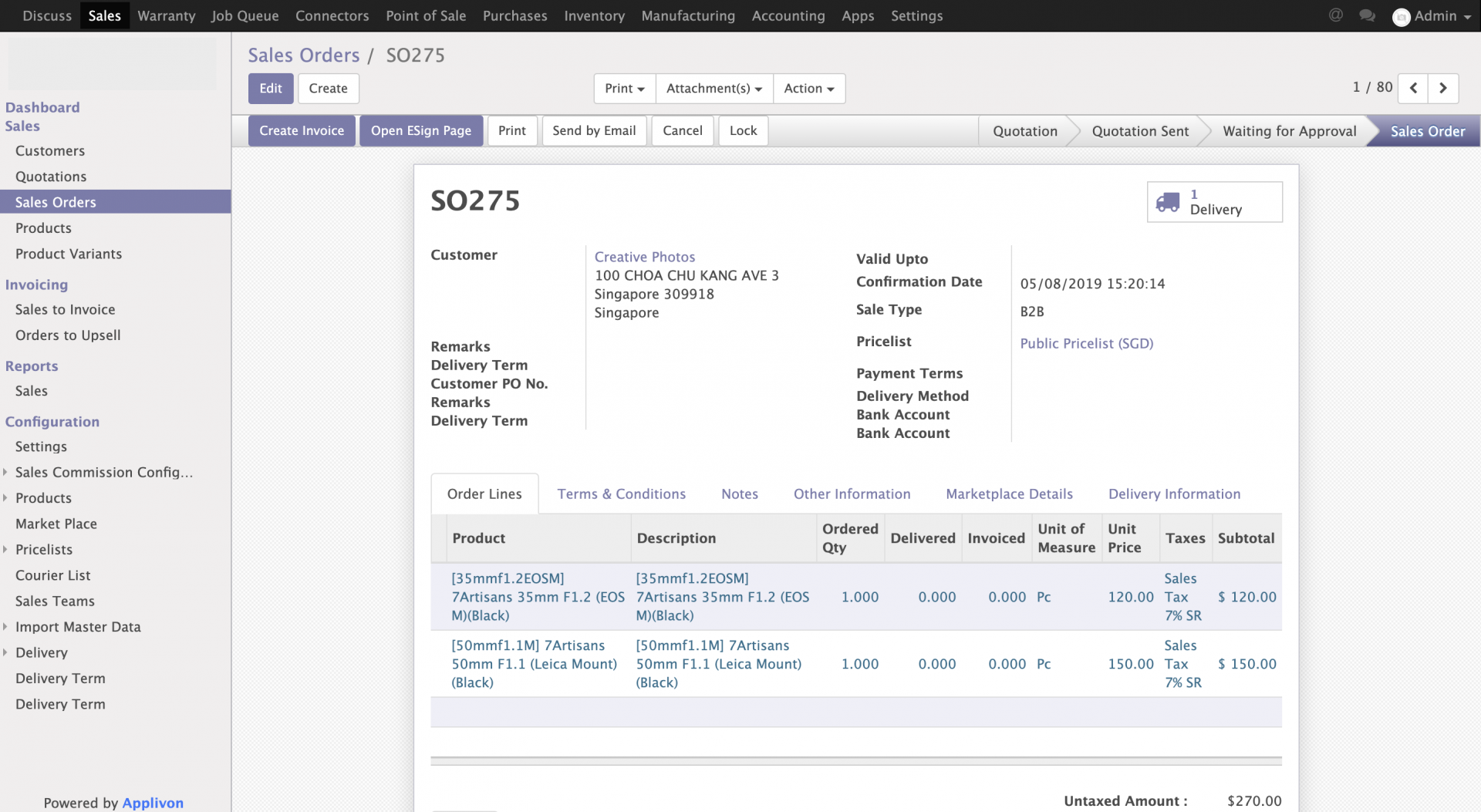 Omni Channel Management | Odoo Singapore All-in-One Software